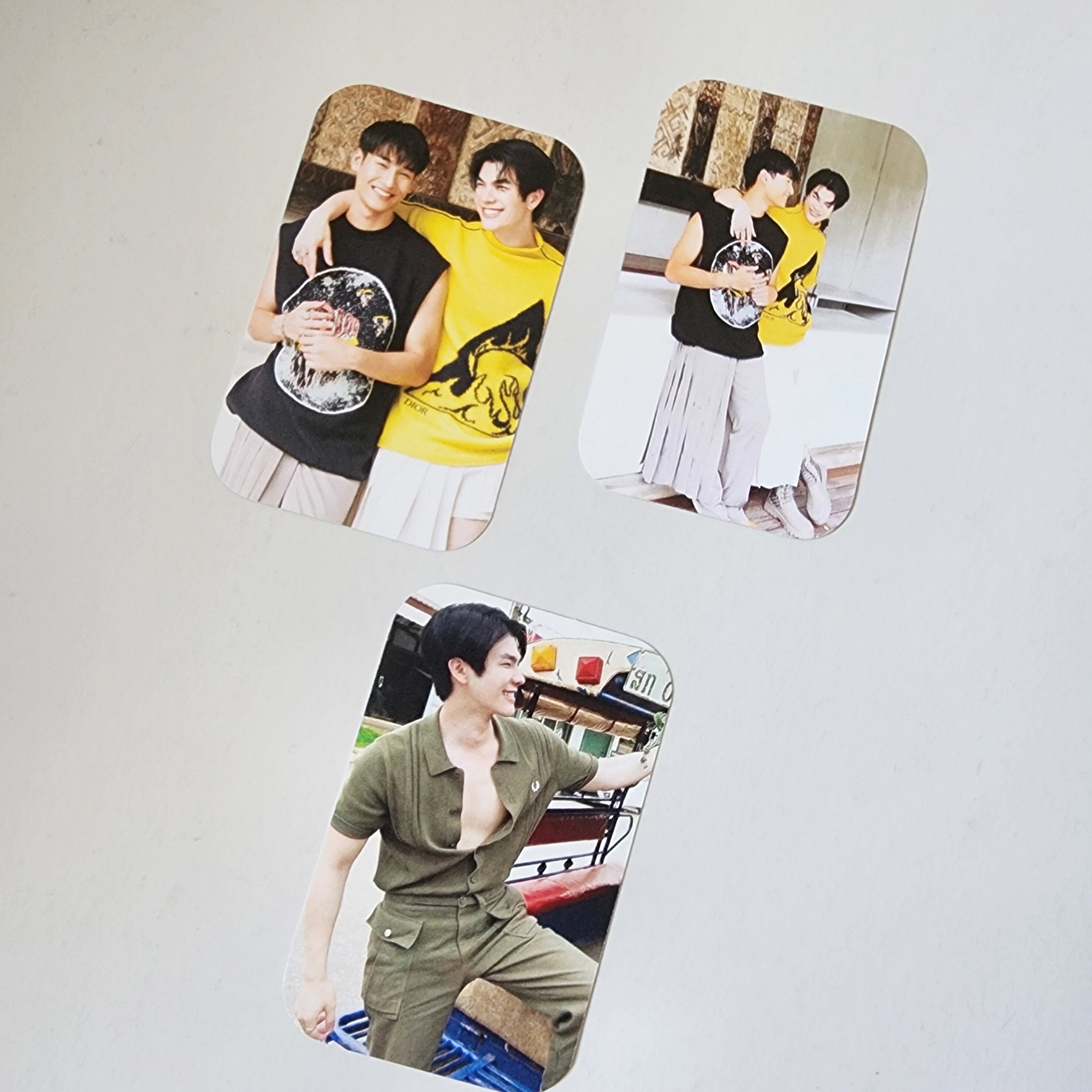 Kinnporsche Mileapo Fanmade Photocard Thailand Bl Card - Etsy