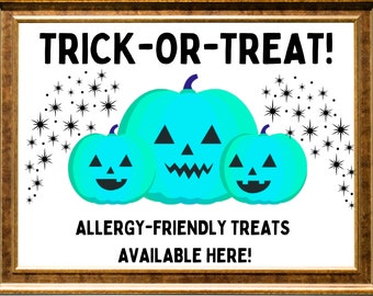 Cute Printable Halloween Ghost Trick-or-treat Sign, Please Take Two ...