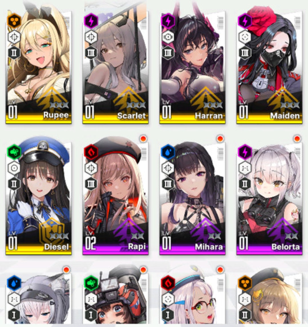 NA Goddess of Victory Nikke Scarletharranrupeemaiden - Etsy