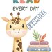 Children's Digital Poster, Printable Art, Read Every Day - Etsy