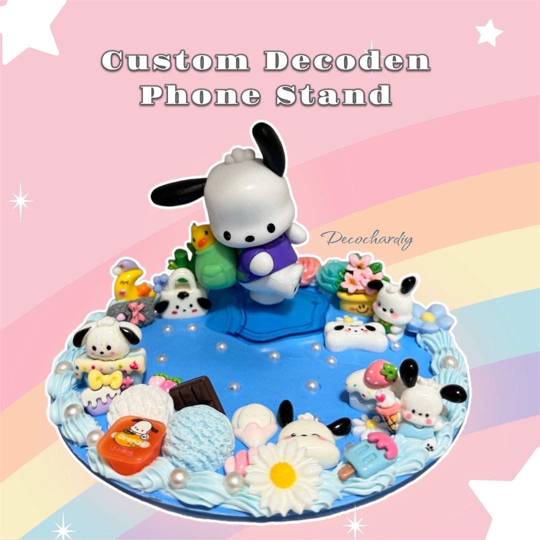 Customize Kawaii Phone Stand Decoden Phone Stand Anime Sanrio Kawaii ...