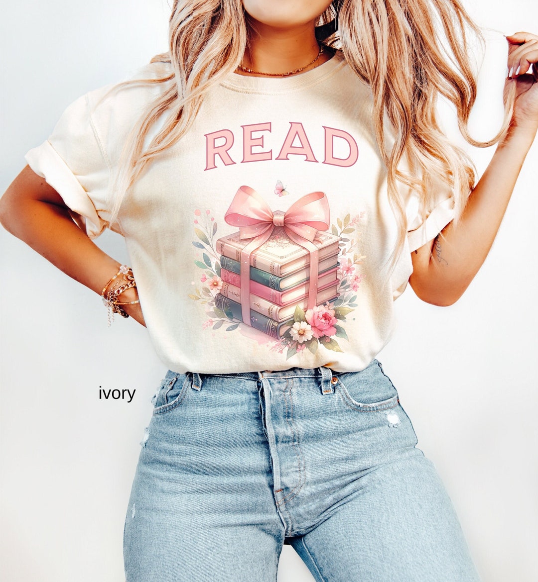 Coquette Reading Shirt, Reading Teacher Shirt, Librarian Shirt ...