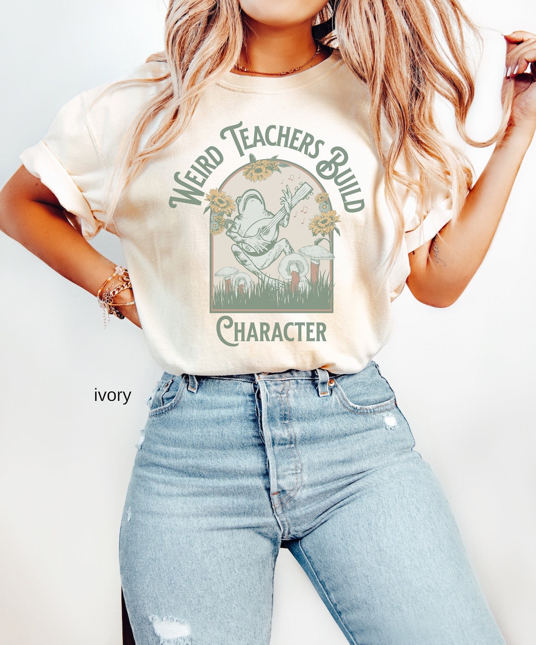 Weird Teachers Build Character, Science Teacher Shirt, Art Teacher ...