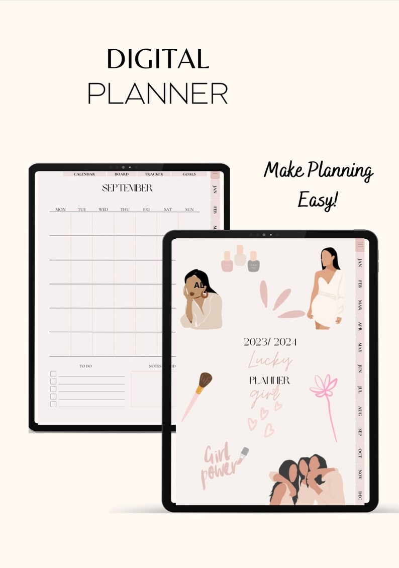 That Girl Digital Planner - Etsy