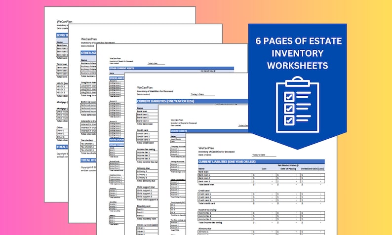 Executor Planning Binder: Estate Checklist & Inventory (USA Content ...