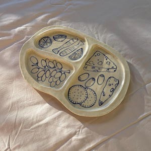 Ceramic Snack Plate Custom Order, Choose Your Favourite Snacks to ...