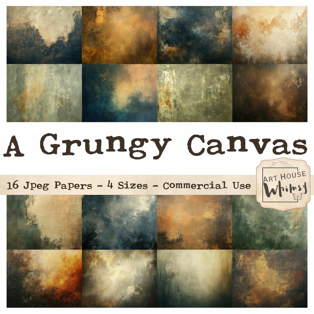 A Grungy Canvas: 16 Weathered Backgrounds (digital Download) - Etsy