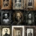 Creepy Portraits: Gothic Horror Portrait Art, 50 Spooky Images (digital ...