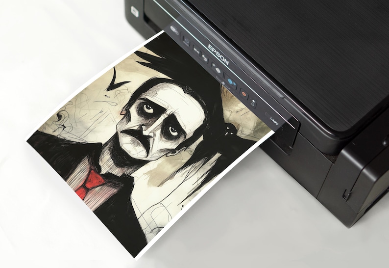 Master of Macabre: Edgar Allan Poe Graphics, Spooky Halloween Art, Tags ...