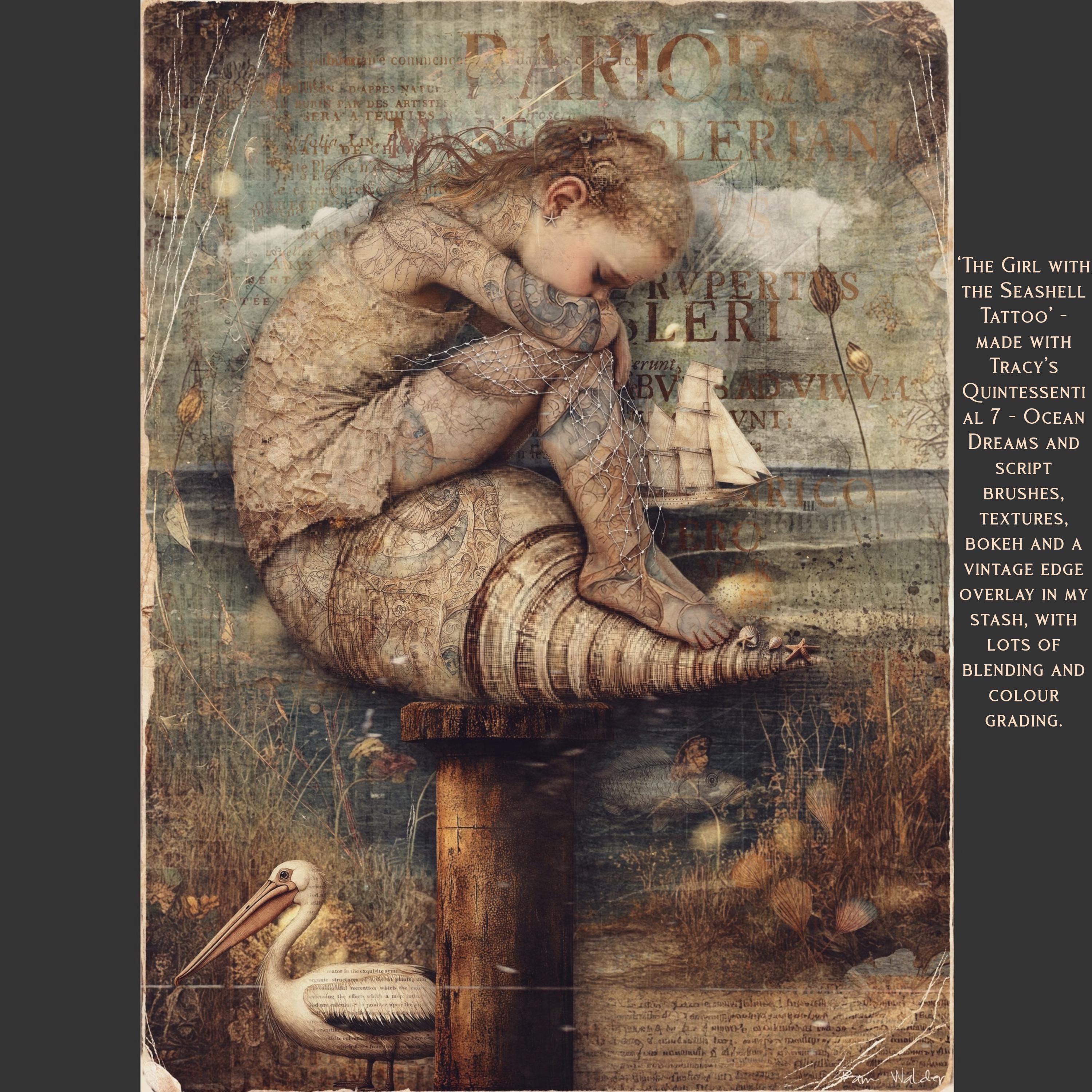 Quintessential 7: Ocean Dreams Jpegs, Nautical Ephemera, Sentiments ...