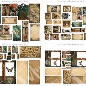 The Eclectic Daydreamer Printable Collection: Dark Grunge Vintage ...