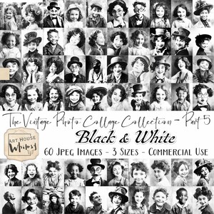 The Vintage Photo Collection Bundle 1 - 560 Designs & Printables, Junk ...
