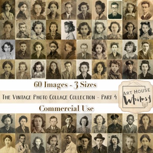 The Vintage Photo Collection Bundle 1 - 560 Designs & Printables, Junk ...