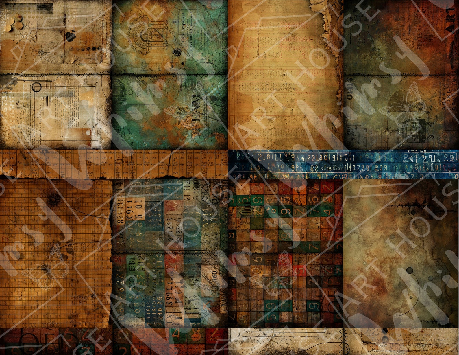 The Eclectic Daydreamer Printable Collection: Dark Grunge Vintage ...