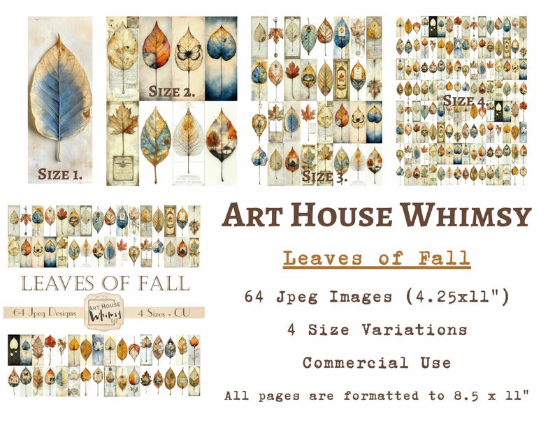 Leaves of Fall: Autumn Leaves/foliage. Fall Colors, Mixed Media Jpegs ...