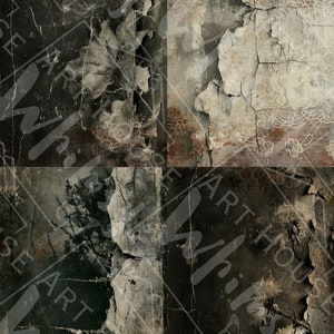 Tattered Vintage Chronicles-overlays - 20 Artistic Grunge Floral ...