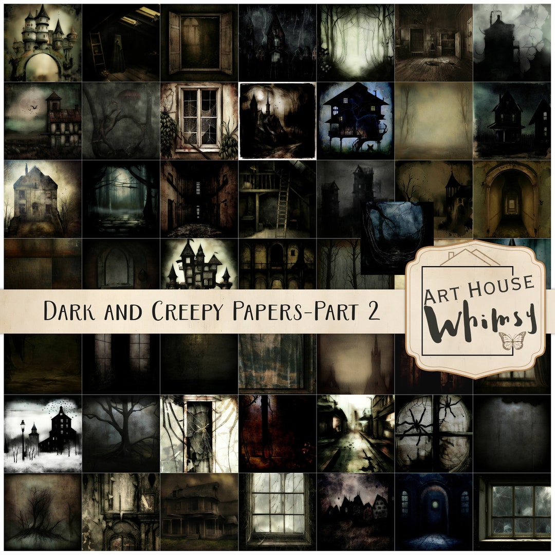 Dark and Creepy Papers - Part 2 - 50 Gothic/halloween Backgrounds ...