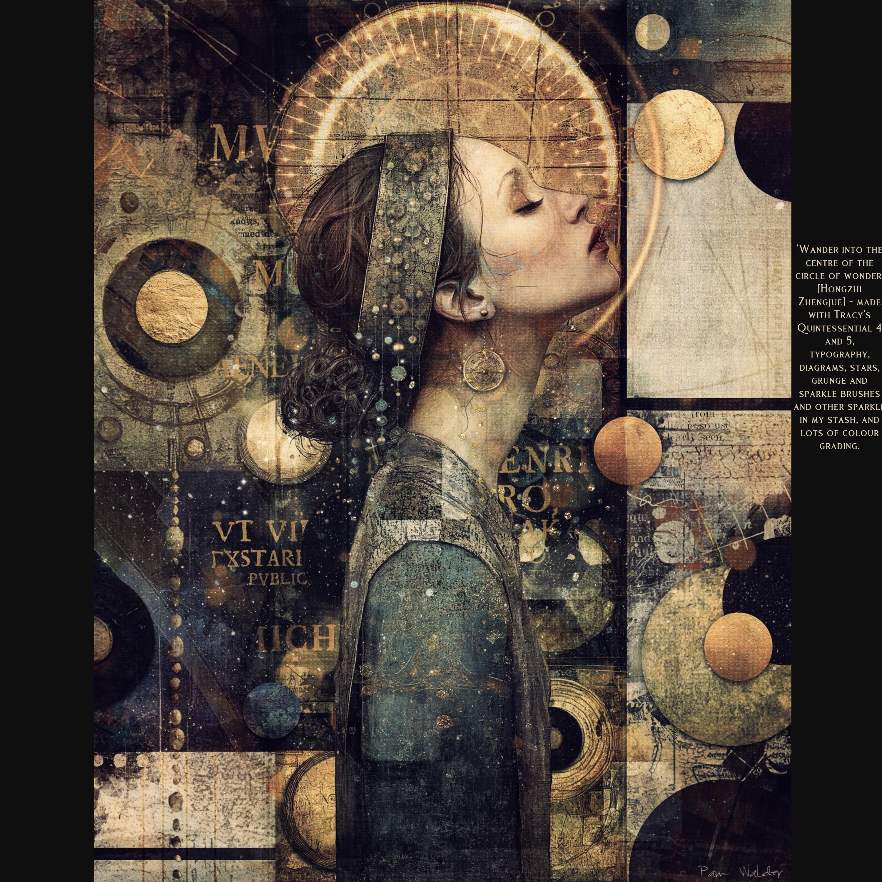 Quintessential 5: Spring Steampunk Digital Art, Vintage Pastel Designs ...