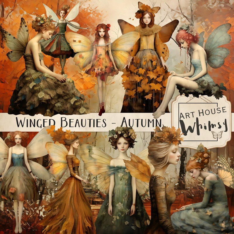 Autumn Fairy Wings - Etsy