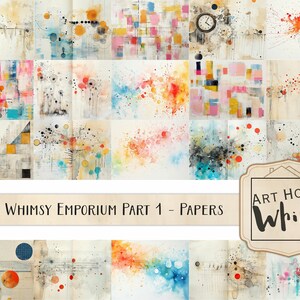 The Whimsy Emporium Part 1 - Mixed Media Whimsical Digital Scrapbooking ...
