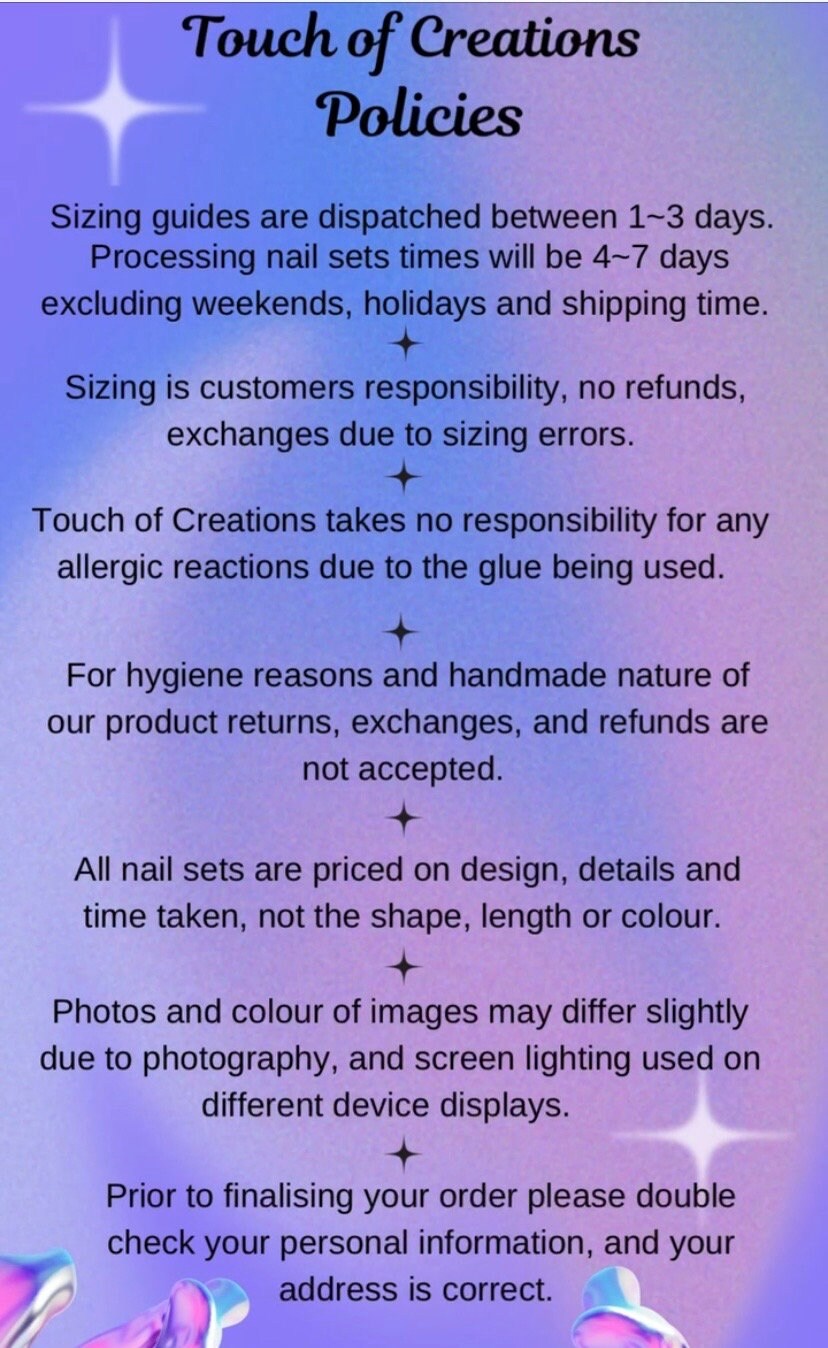 Shape Finder Guide, Press on Nails , Find Shape/length, Shape Finder ...