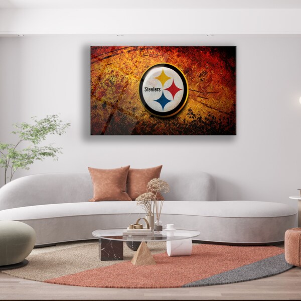 Steelers Large Wall Art - Etsy