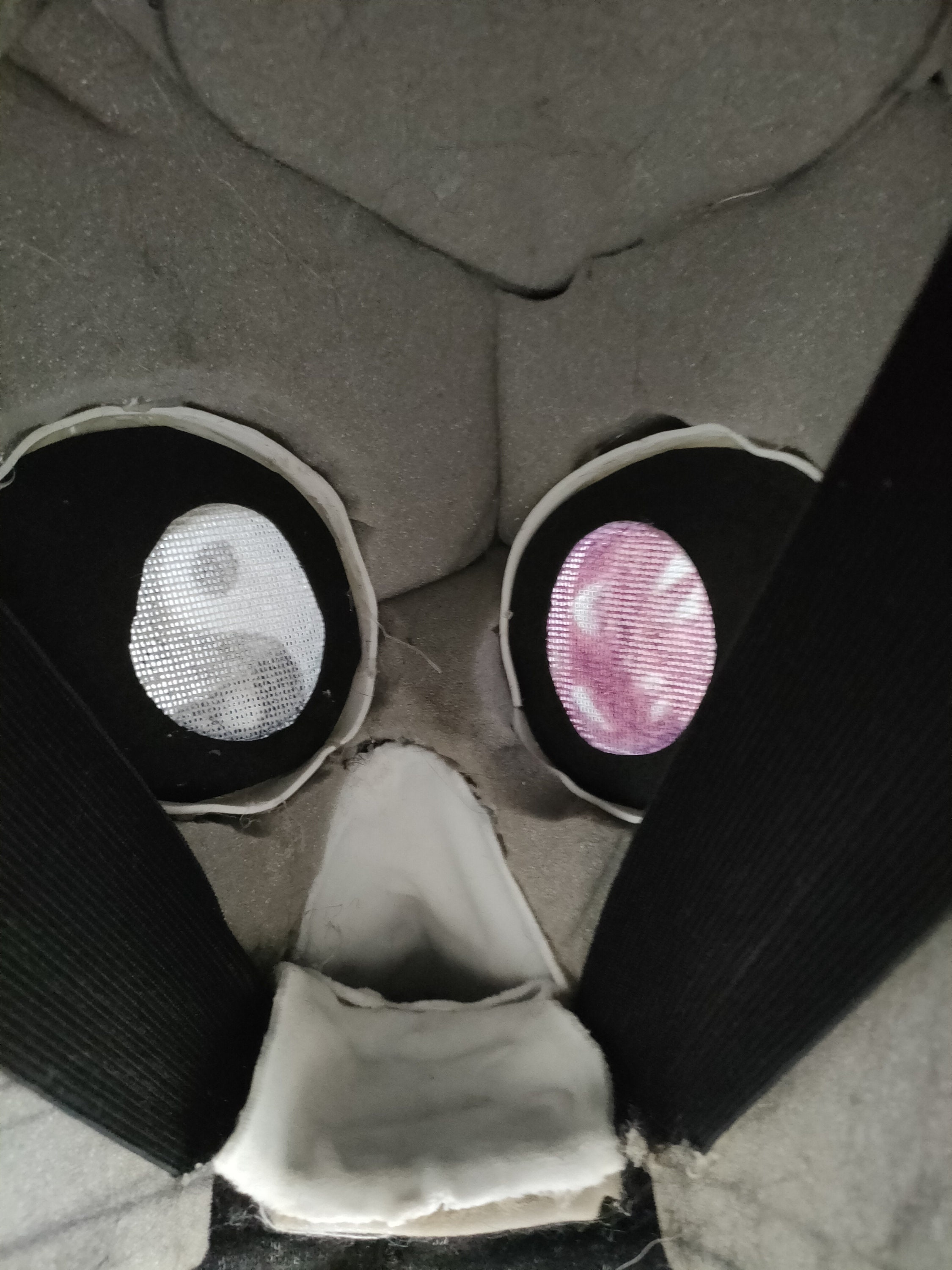 MQ Yin and Yang Inspired Dog Fursuit Head - Etsy UK