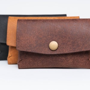 Premium Leather Mini Purse Wallet. Small & Minimalist - Etsy