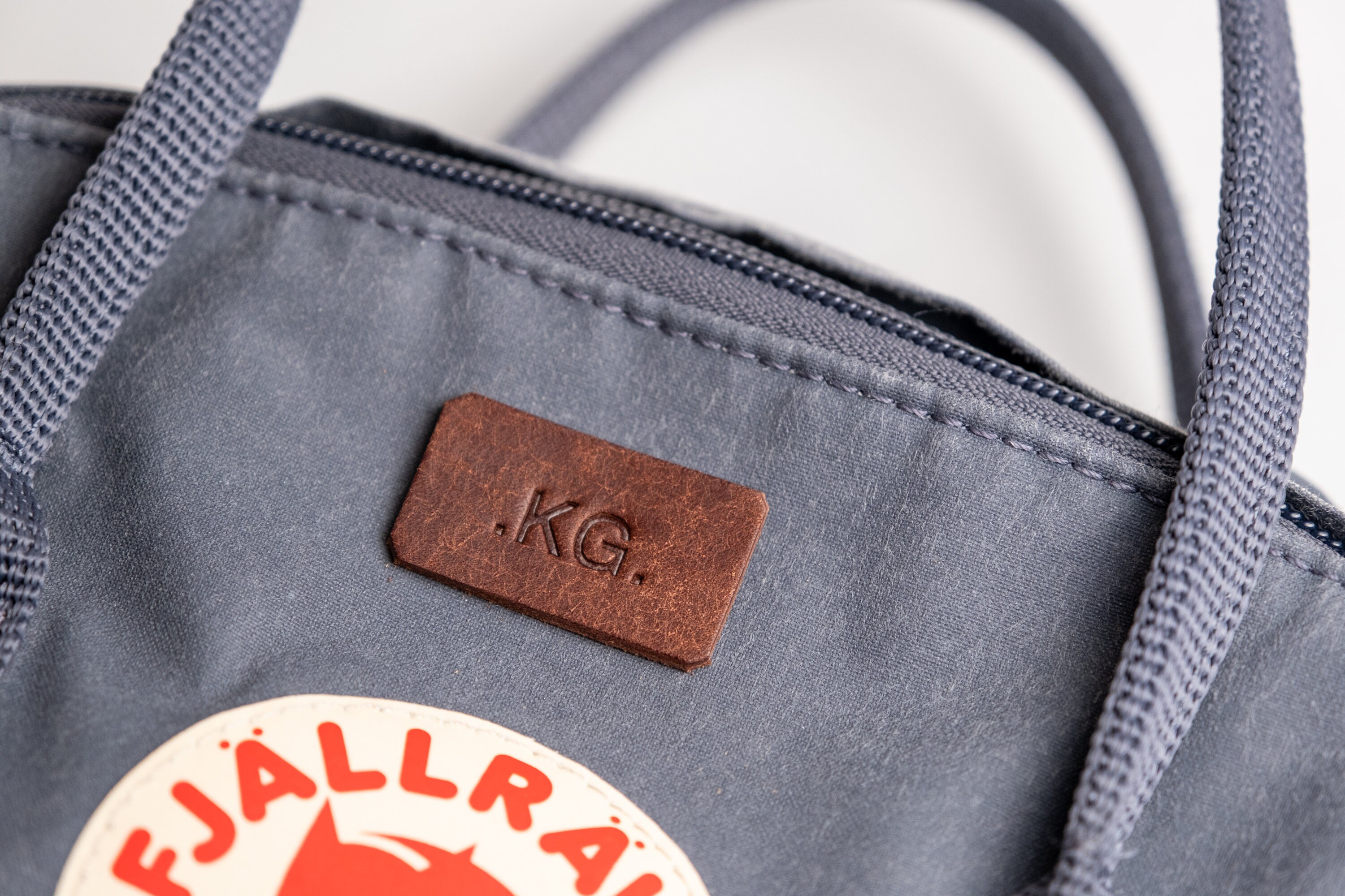 Personalised Leather Tag, Personalized Leather Label, Custom Leather ...