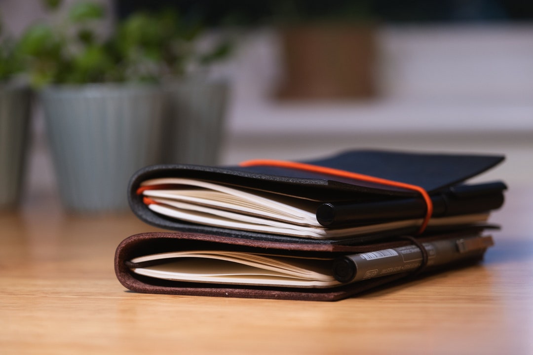 Leather Notebook Cover - Pocket Size, A5, A6, B5, B6, A4 - Etsy
