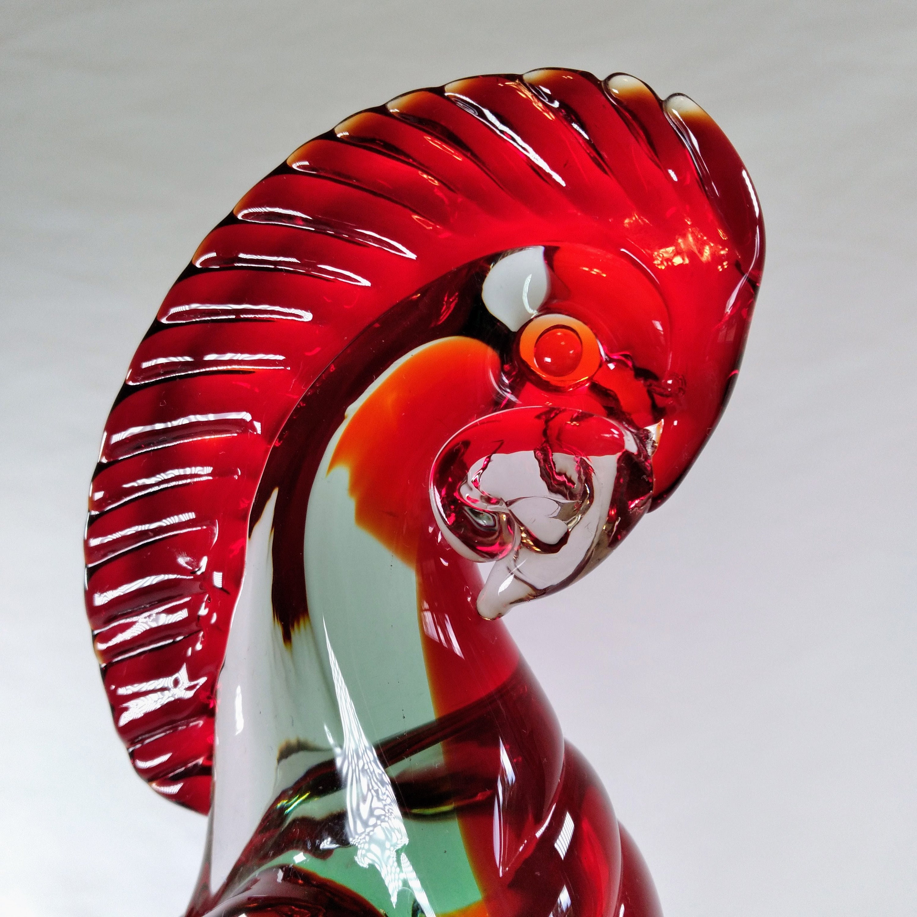 1950s Vintage Hand-blown Glass Murano Bird of Paradise Mint - Etsy