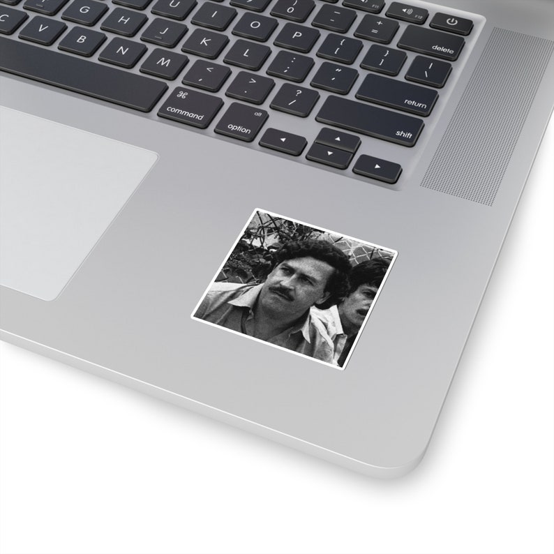 Pablo Escobar Kiss-cut Sticker, 100% Vinyl, Peel off Back, 4 Sizes - Etsy