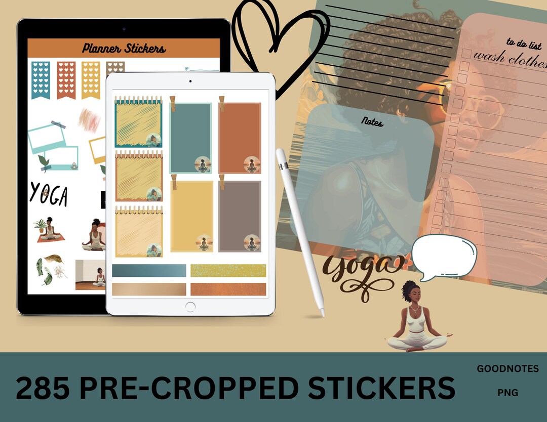 Digital Planner Stickers for Goodnotes - Etsy