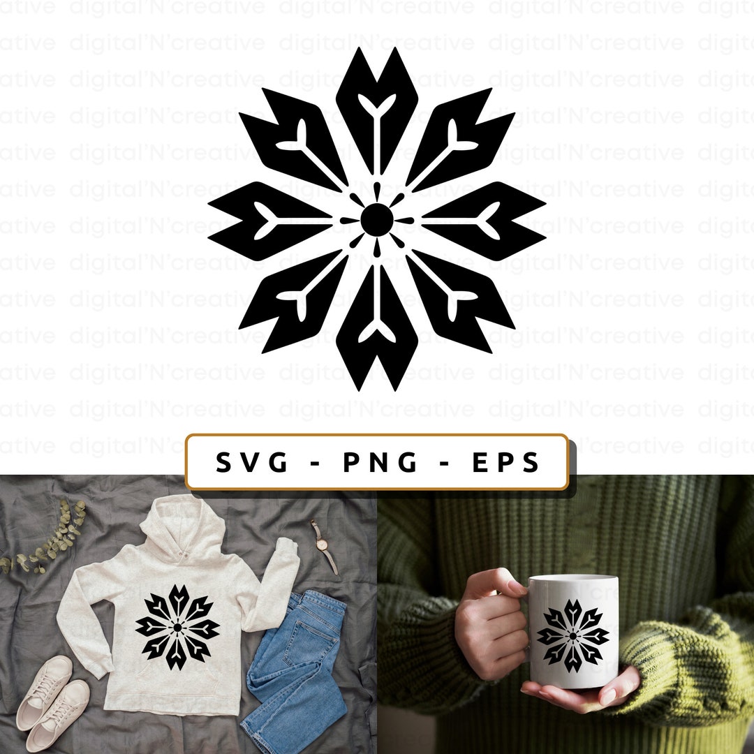 Snowflakes Svg Snow Flakes Svg Bundle Snowflake Png Snowflake Vector ...