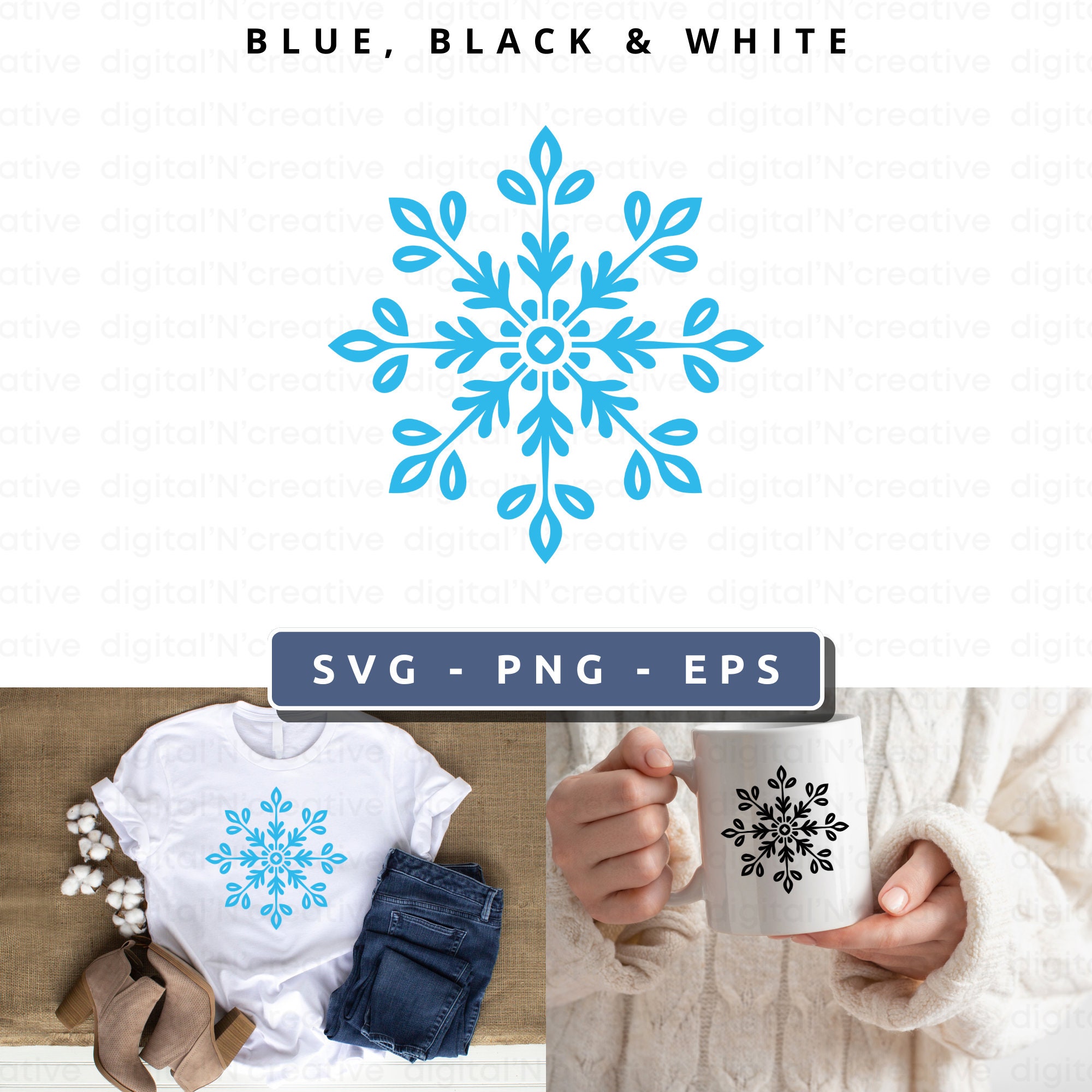 Snowflake SVG Snowflakes SVG Christmas Svg Xmas Svg Decoration SVG Snow ...