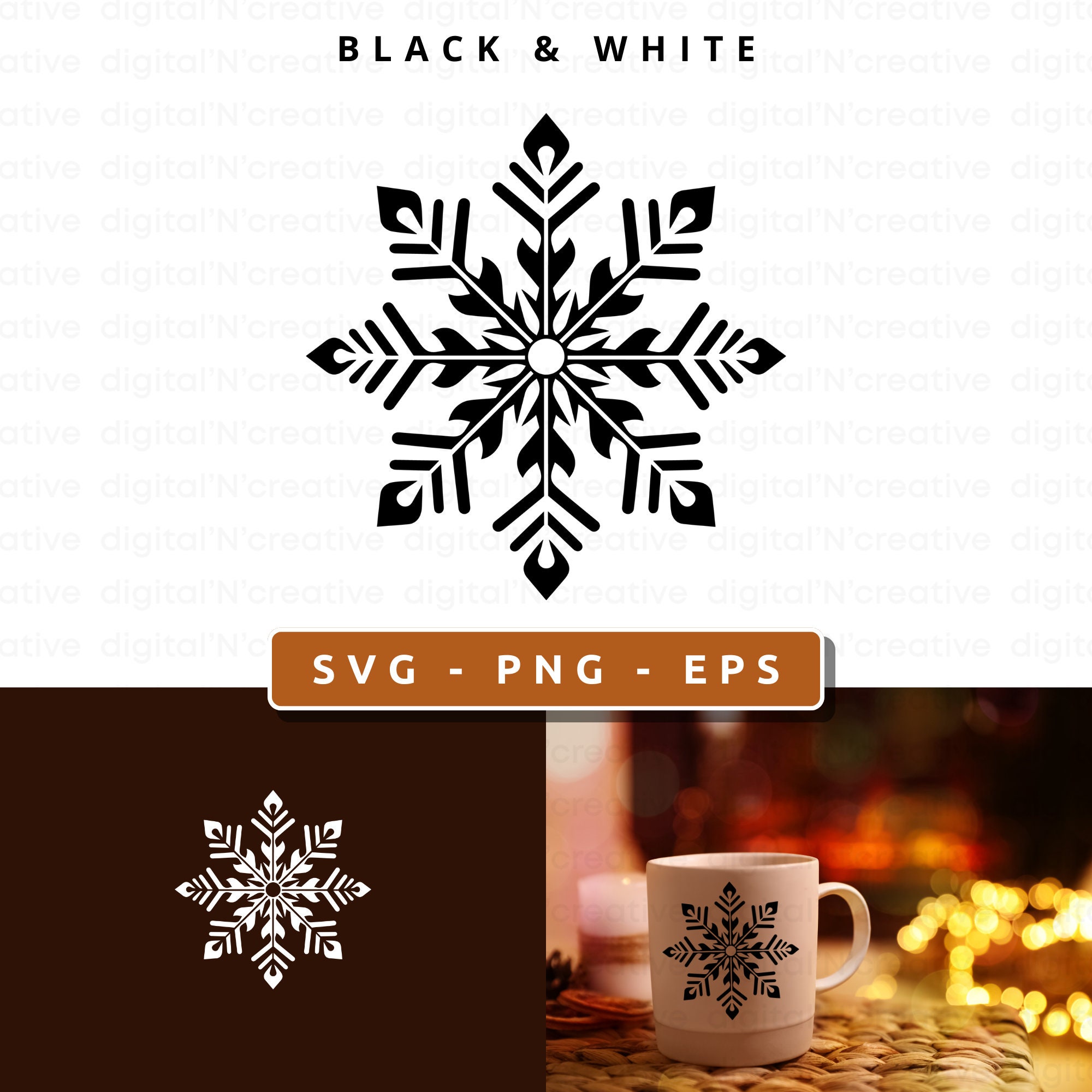 Snowflake Png Snowflake Svg Christmas Snowflake Svg Christmas Svg ...