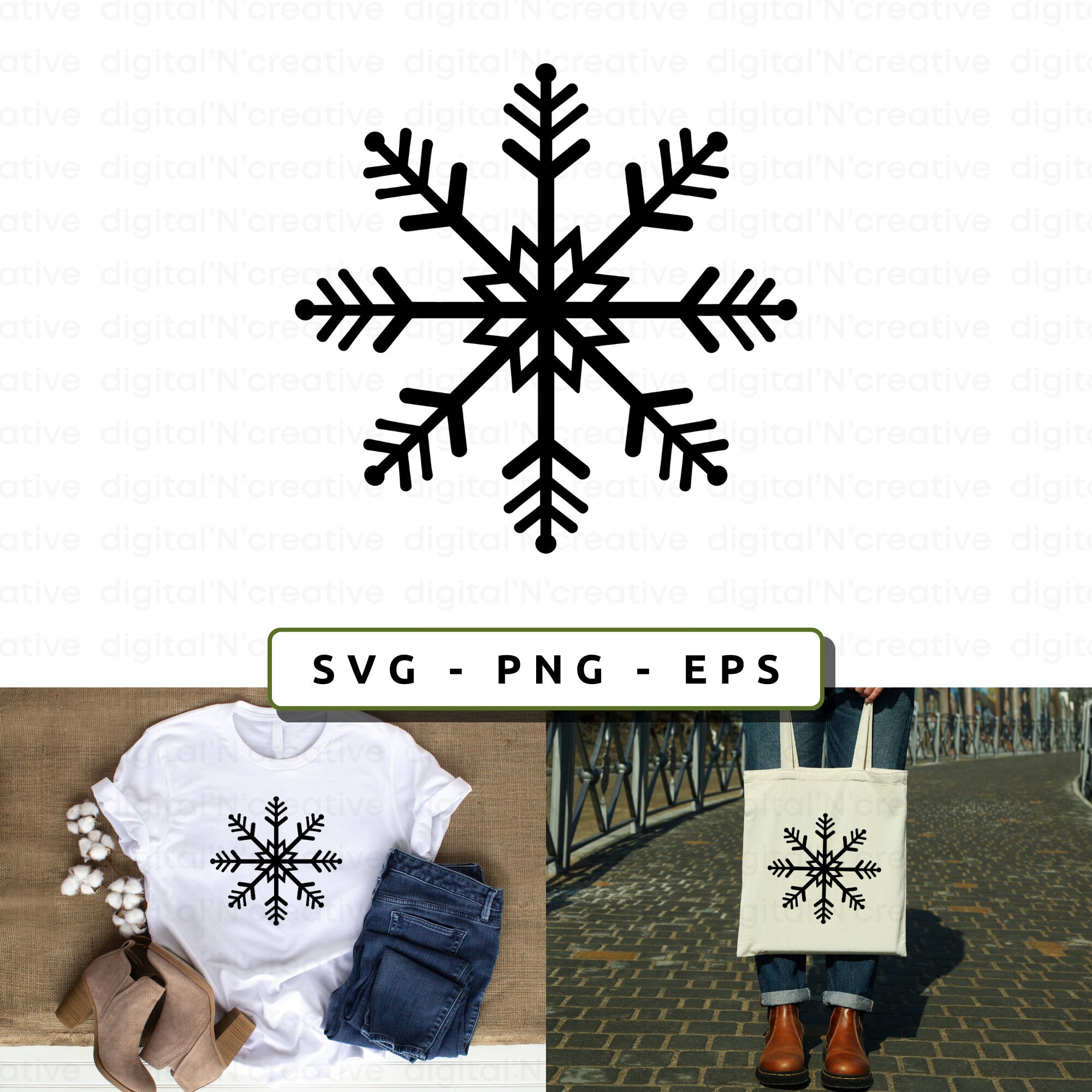 Snowflake SVG Snowflakes SVG Christmas Svg Xmas Svg Decoration SVG Snow ...