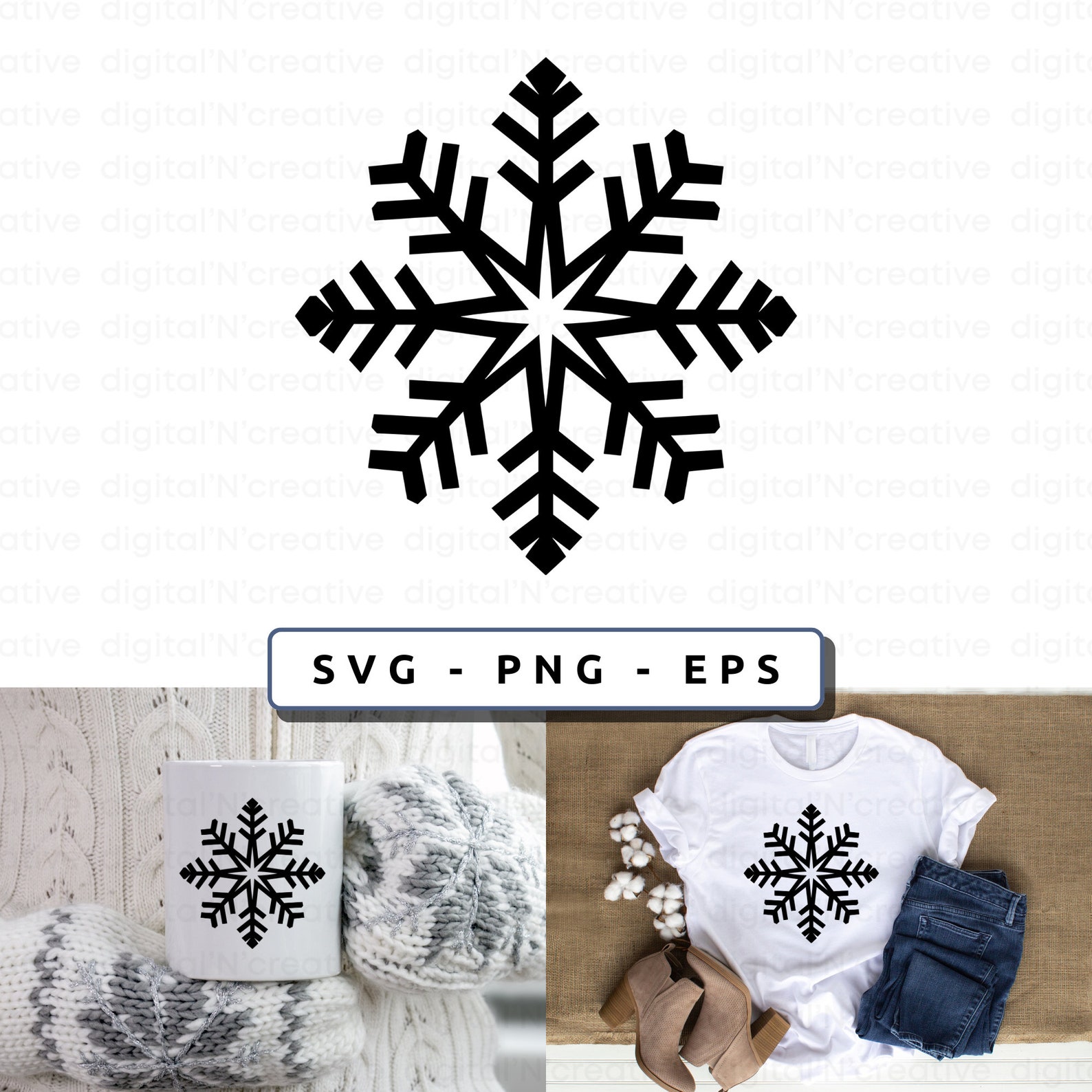 Snowflakes Svg Snow Flakes Svg Bundle Snowflake Png Snowflake Vector ...