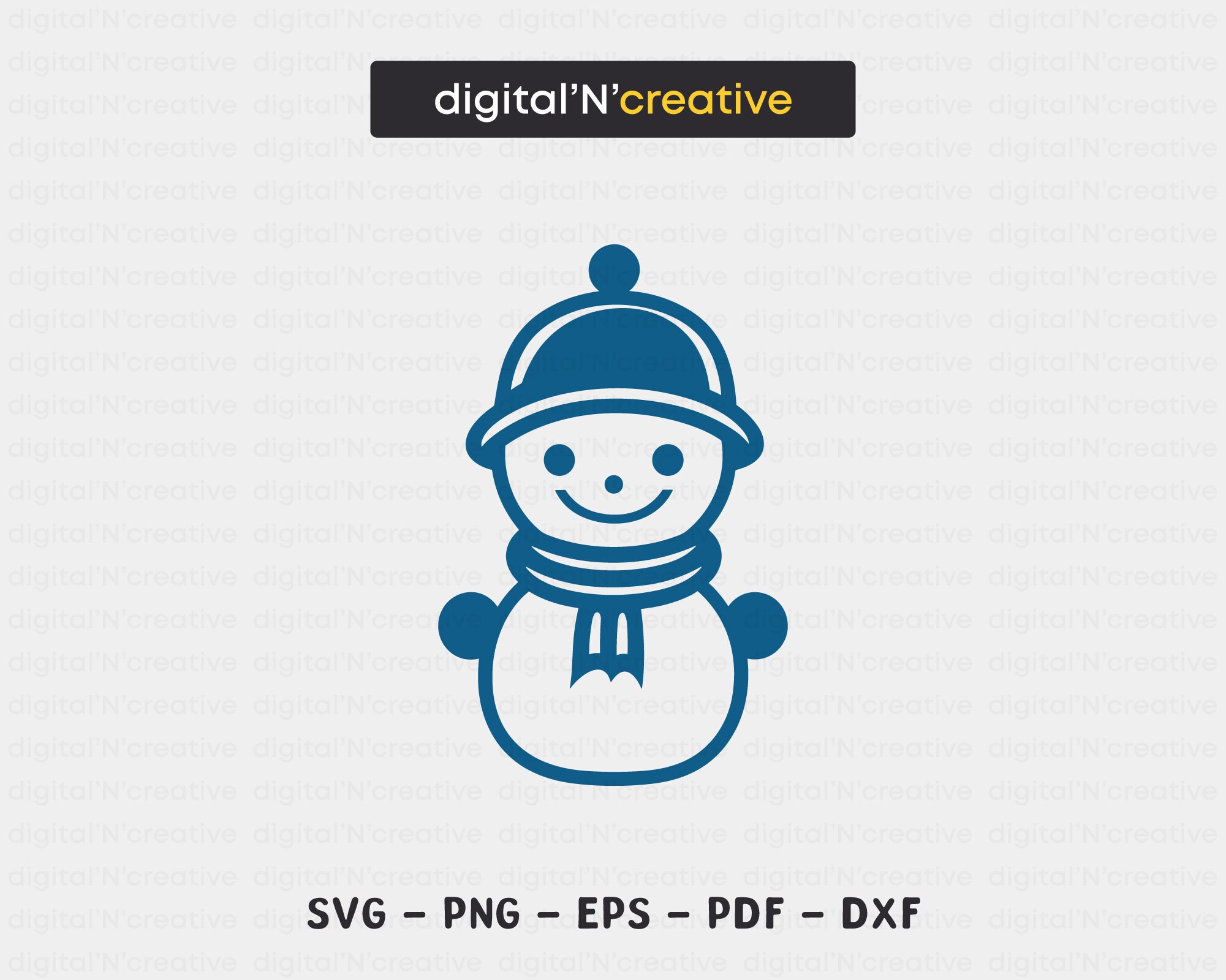 Snowman Clipart Snowman SVG Merry Christmas SVG Snowman - Etsy