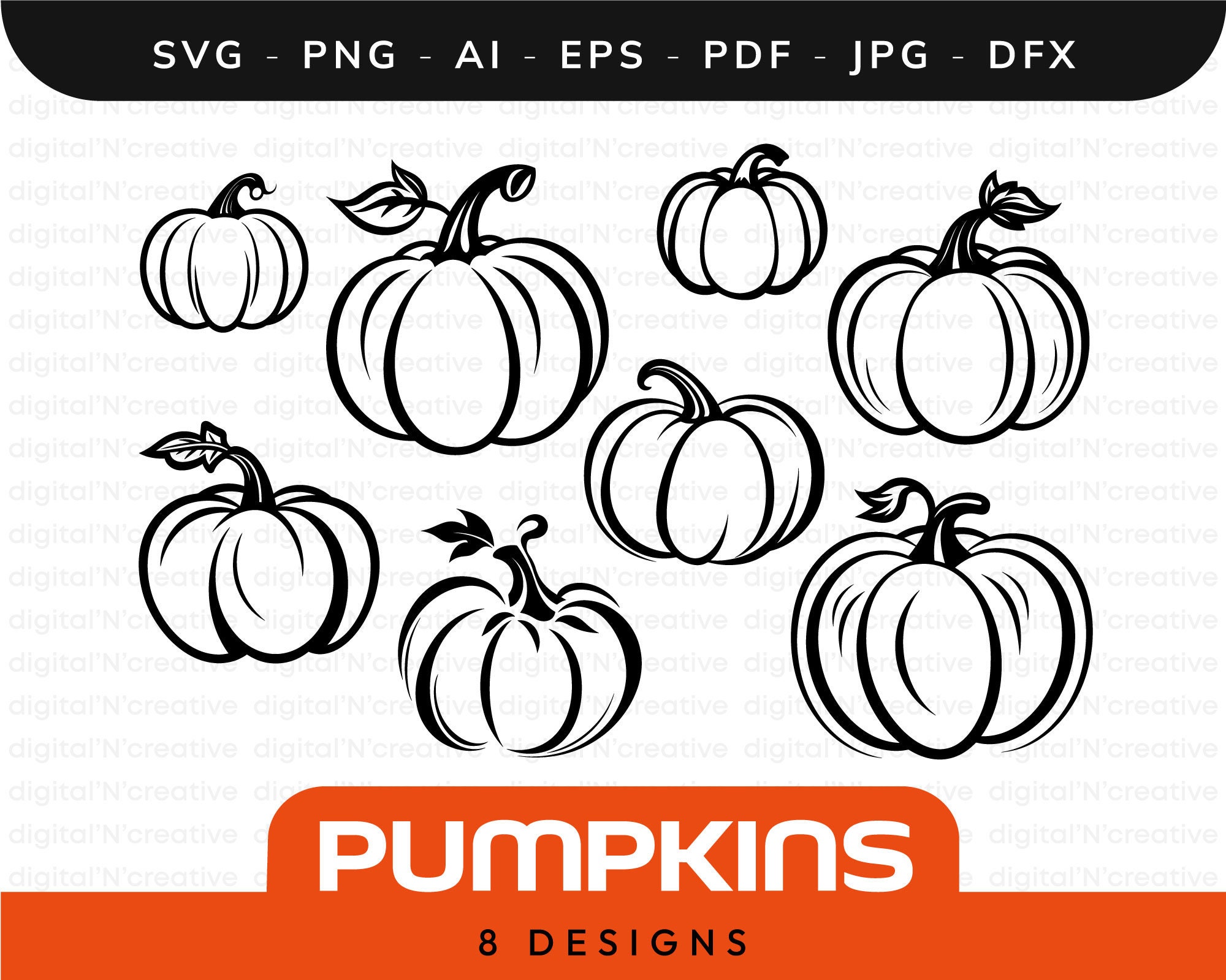 Pumpkin SVG Pumpkin Bundle Svg Fall Pumpkin Svg Pumpkin - Etsy