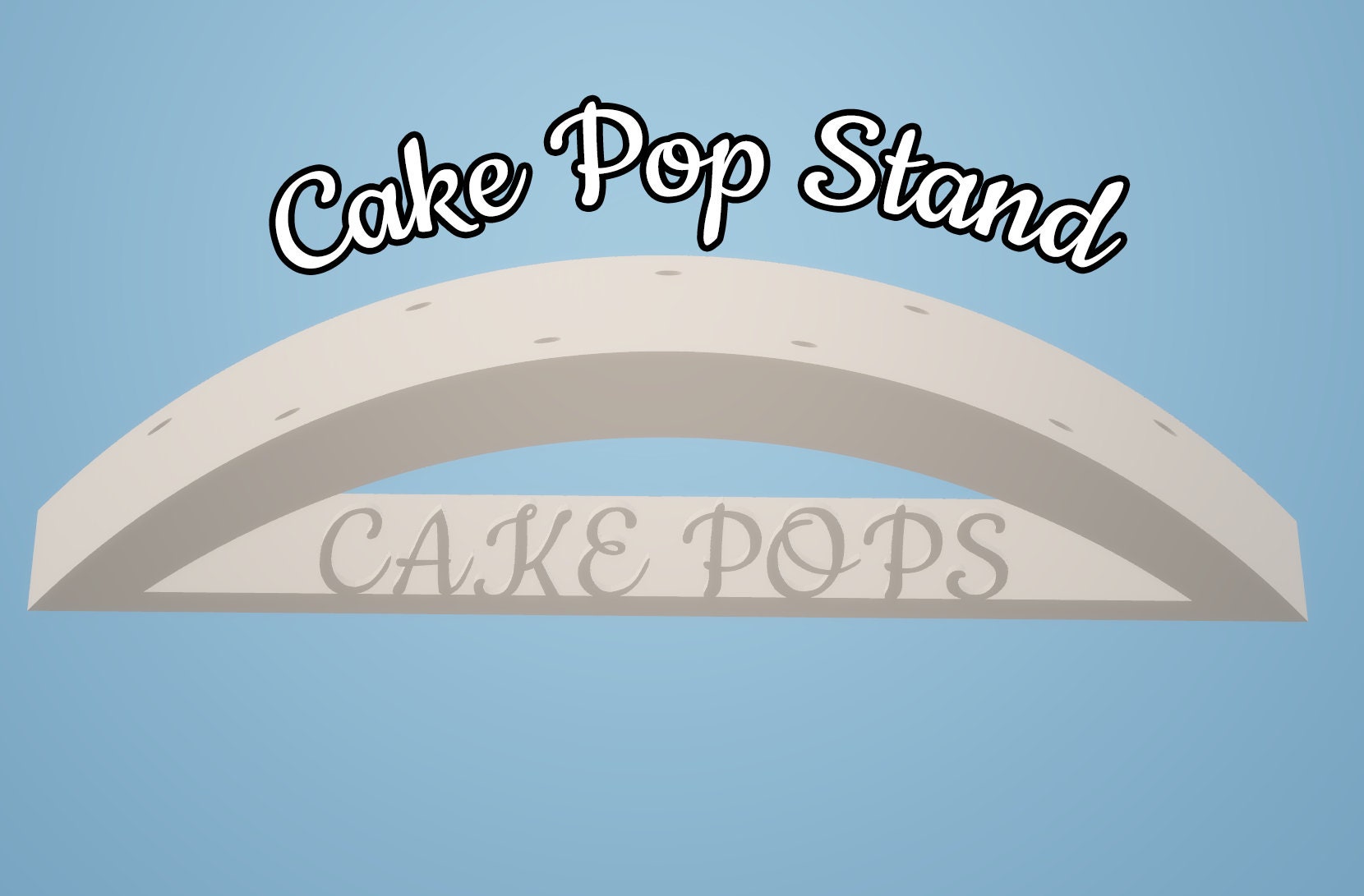 Arched Cake Pop Stand - Etsy