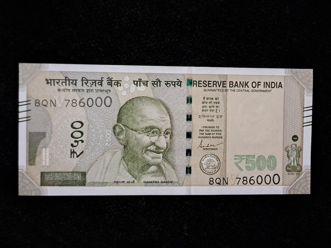 500 Rupees 786000 Note Holy Number 786 Notes Collectors Choice Republic ...