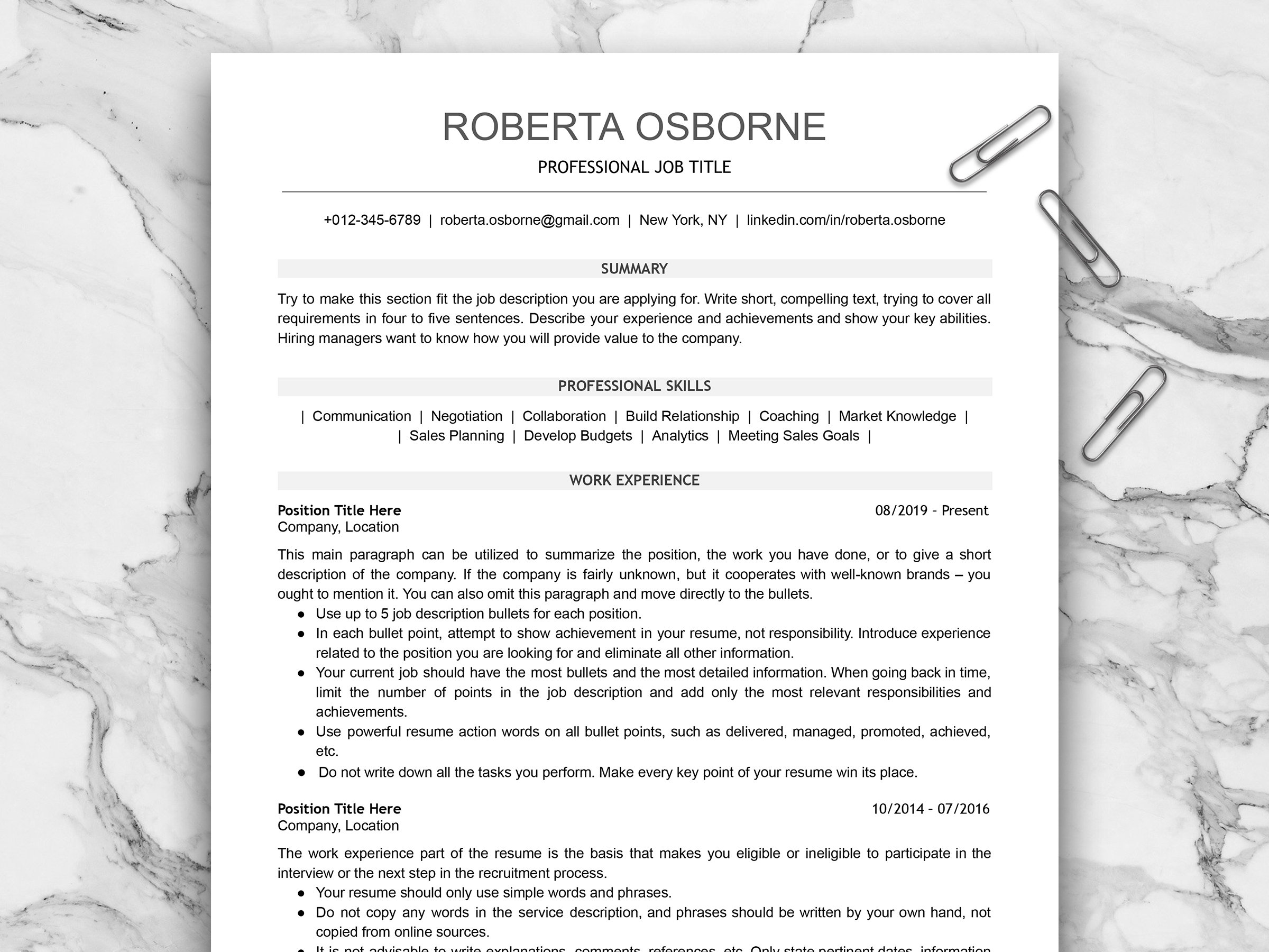 resume-template-google-docs-cv-template-google-docs-ats-resume