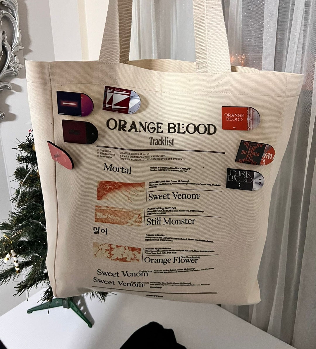 ENHYPEN Orange Blood Tote Bag - Etsy