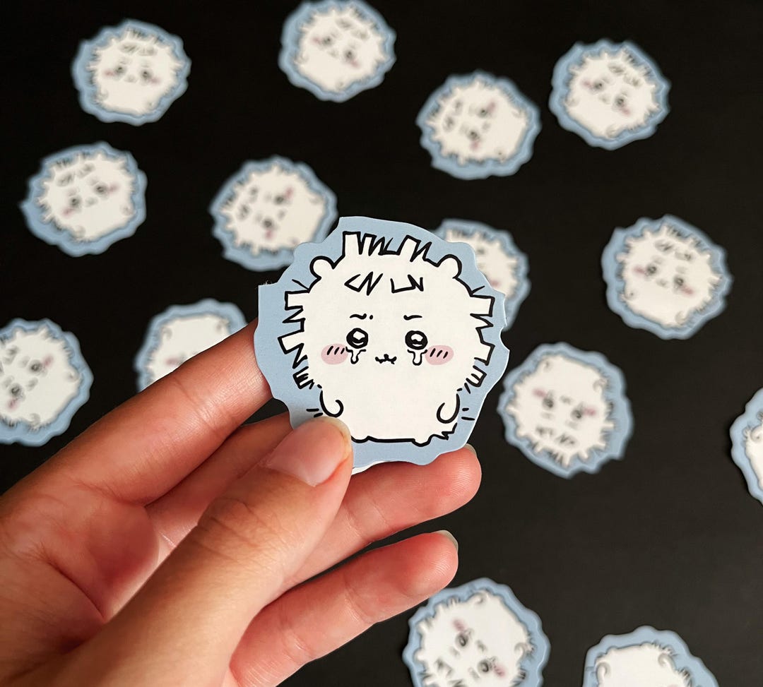 Cute Chiikawa | Anime | Glossy Vinyl Sticker - Etsy