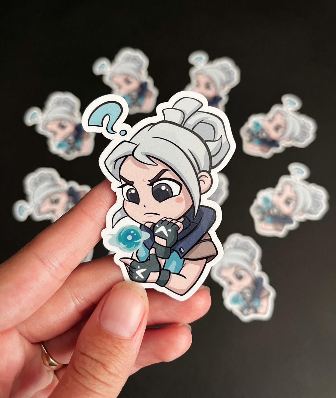 Jett | Gaming | Glossy Vinyl Sticker - Etsy