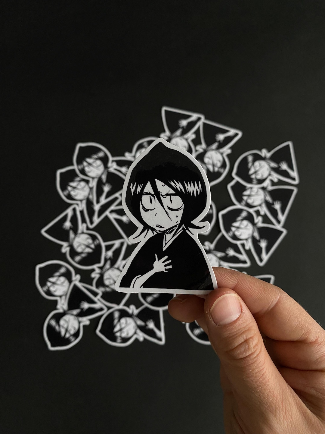 Rukia Anime Glossy Vinyl Sticker - Etsy