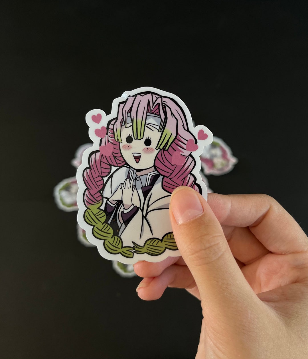 Love Hashira | Anime | Glossy Vinyl Sticker - Etsy