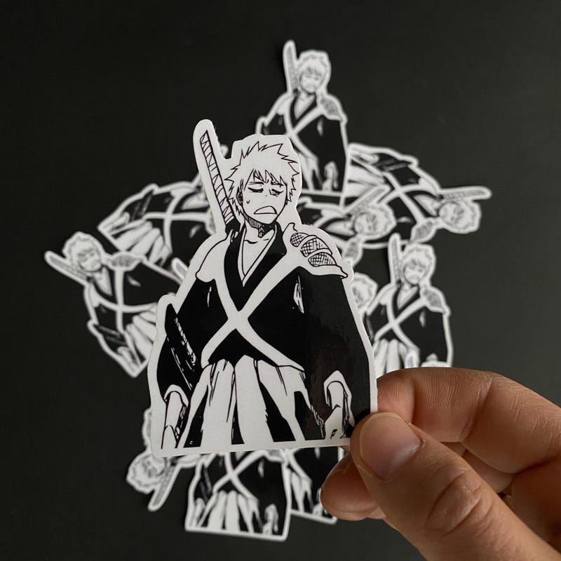 Bleach Anime Stickers - Etsy