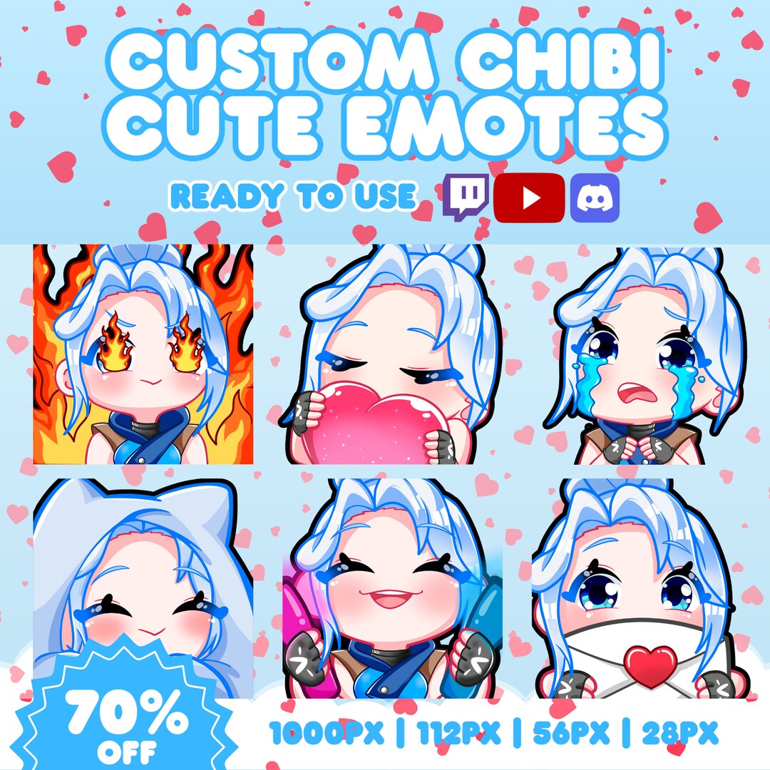 CUSTOM Twitch Emotes, Twitch Emote, Custom Emote, Kick Emotes, Animated ...